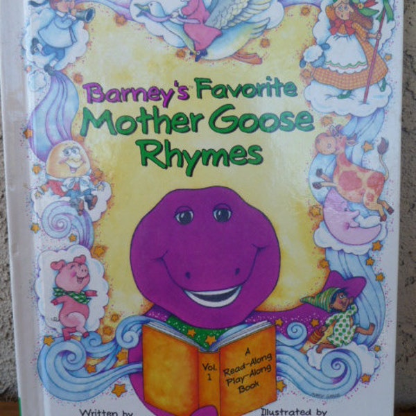 Barney Book - Etsy