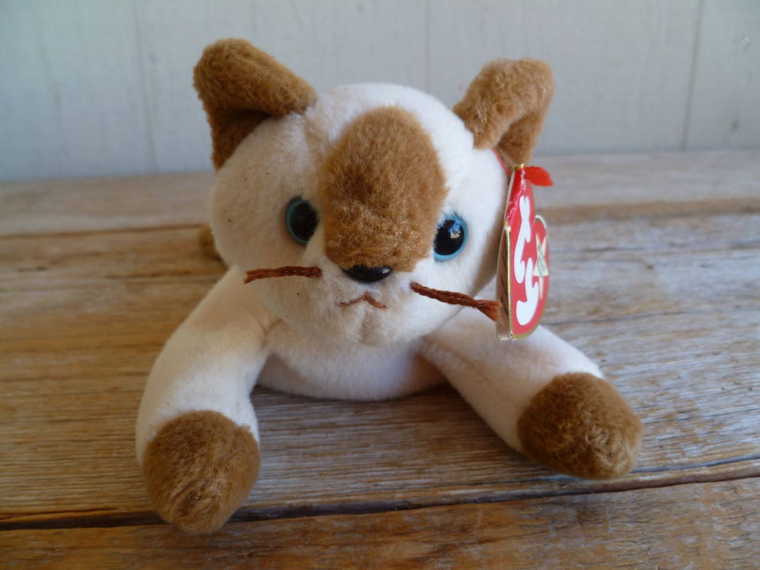Ty snip Plush Cat Kitten Beanie Baby 1996 With Tag - Etsy