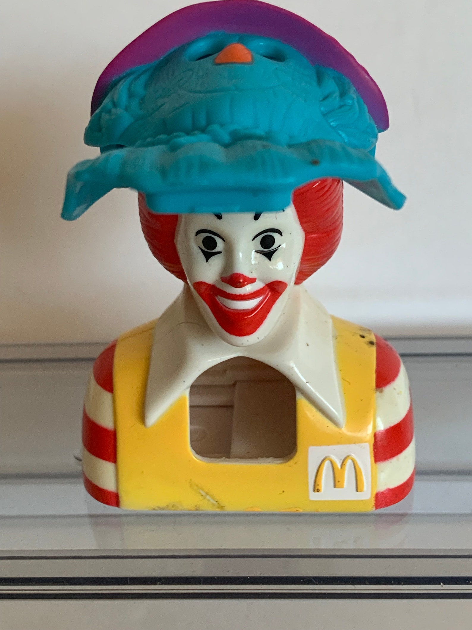 Mcdonalds "ronald Mcdonald" Halloween Candy Dispenser PVC Cake Topper 3 ...