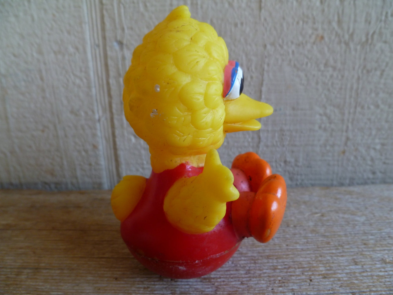 Big Bird Rolly Polly Toy Cake Topper - Etsy