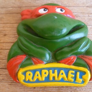 Teenage Mutant Ninja Turtle Raphael 1989 Cake Topper Burger - Etsy