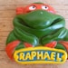 Teenage Mutant Ninja Turtle Raphael 1989 Cake Topper Burger - Etsy