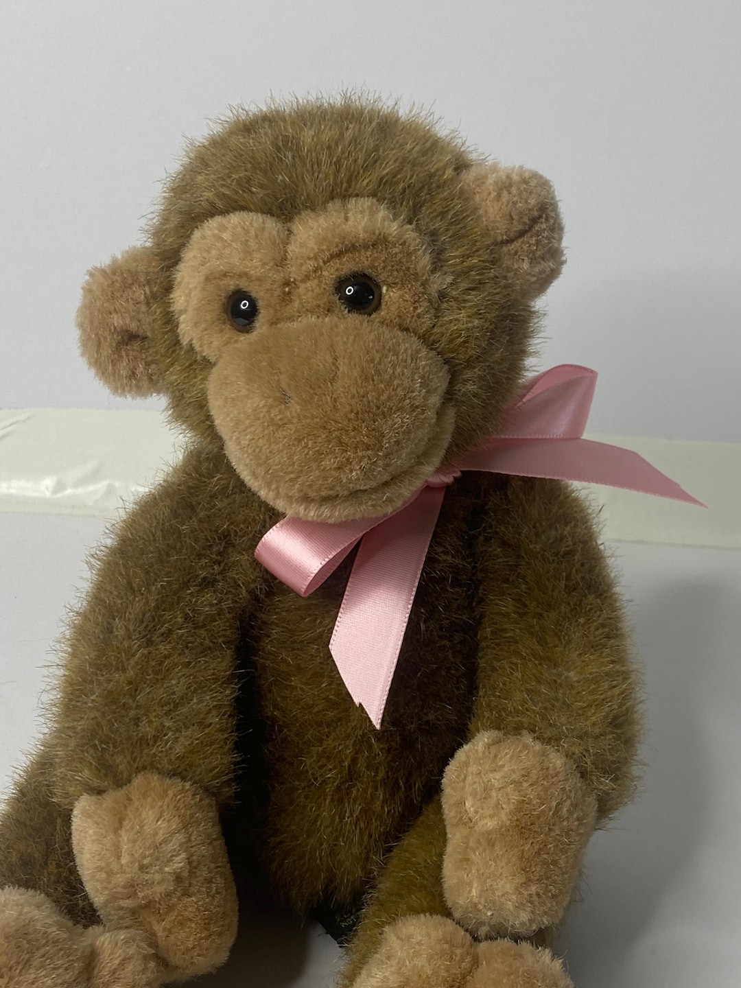 Russ Berrie Plush Stuffed Monkey Jimby 11" Tall - Etsy