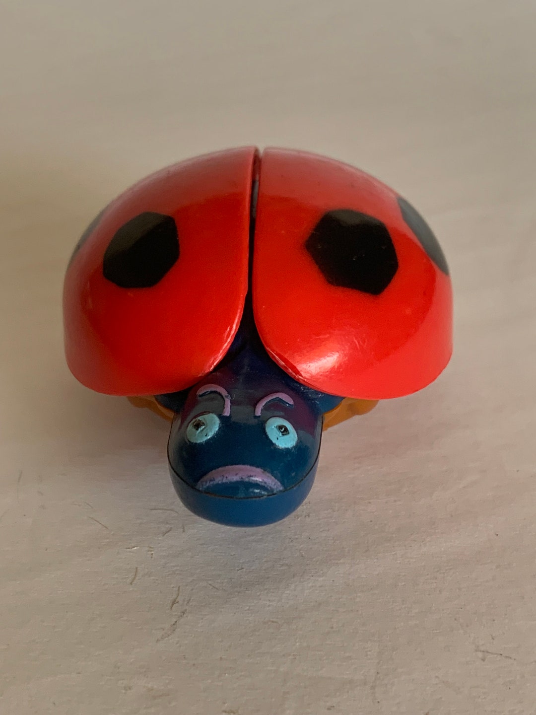 The Grouchy Ladybug Finger Puppet Eric Carle 3" Long 1977 - Etsy