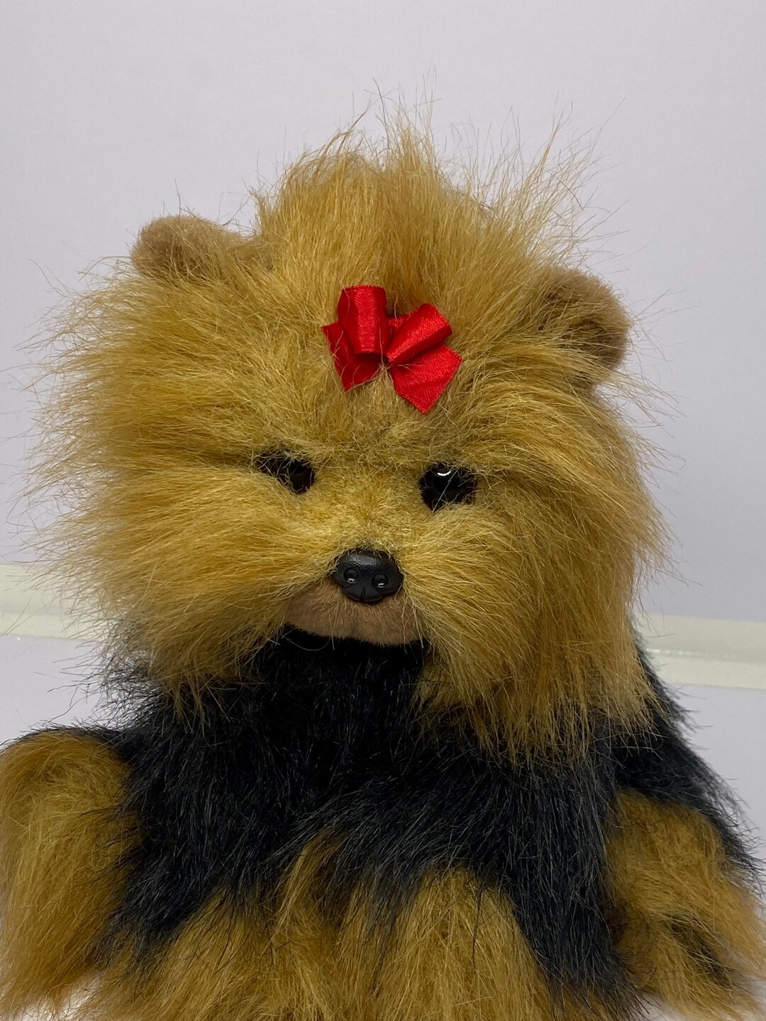 Ty Classic Yappy the Yorky Plush Puppy Dog 12" Sitting 1997 Stuffed ...