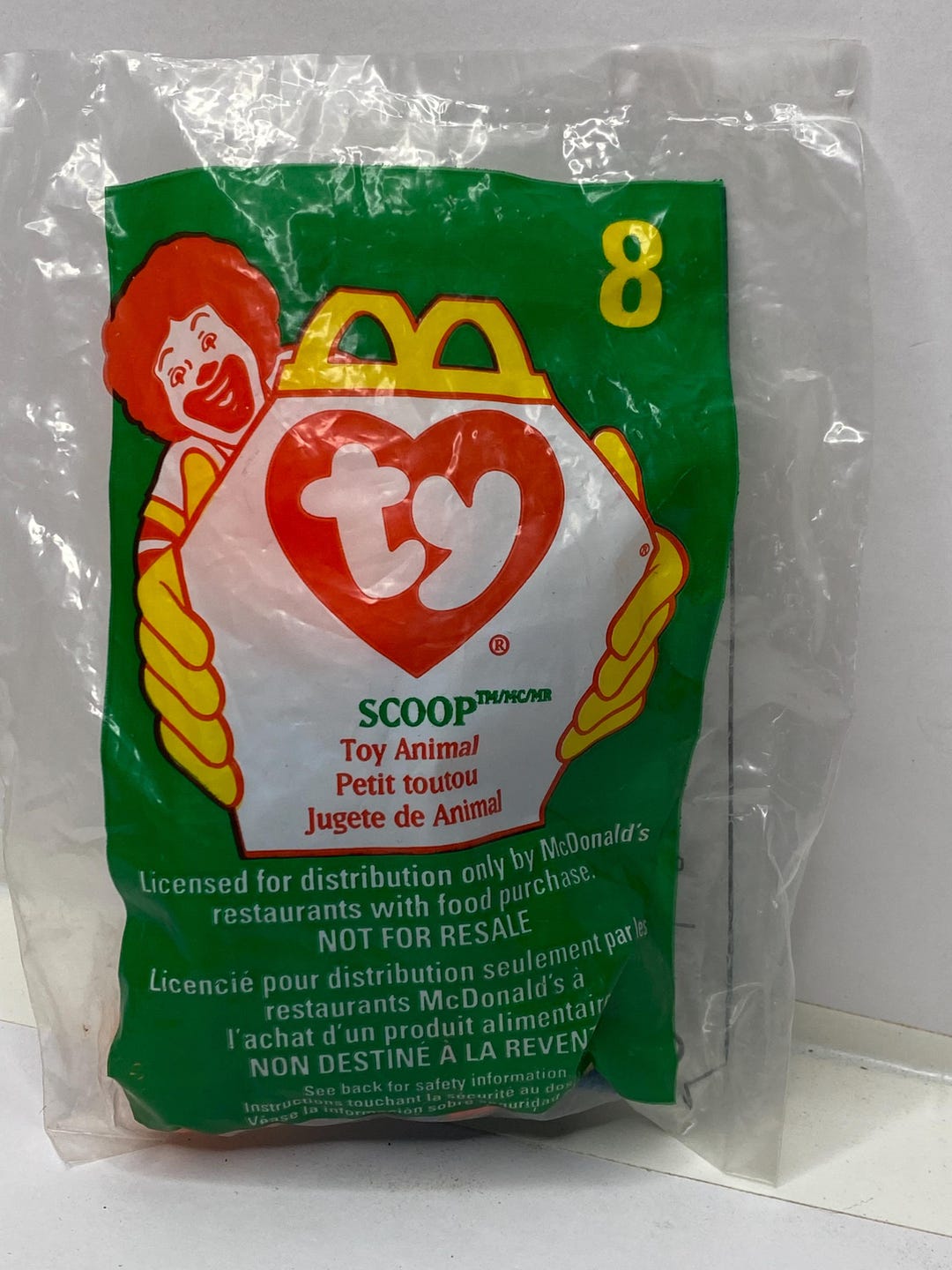 Ty Scoop the Pelican Teenie Beanie Babies Plush Pelican W/ Tags ...