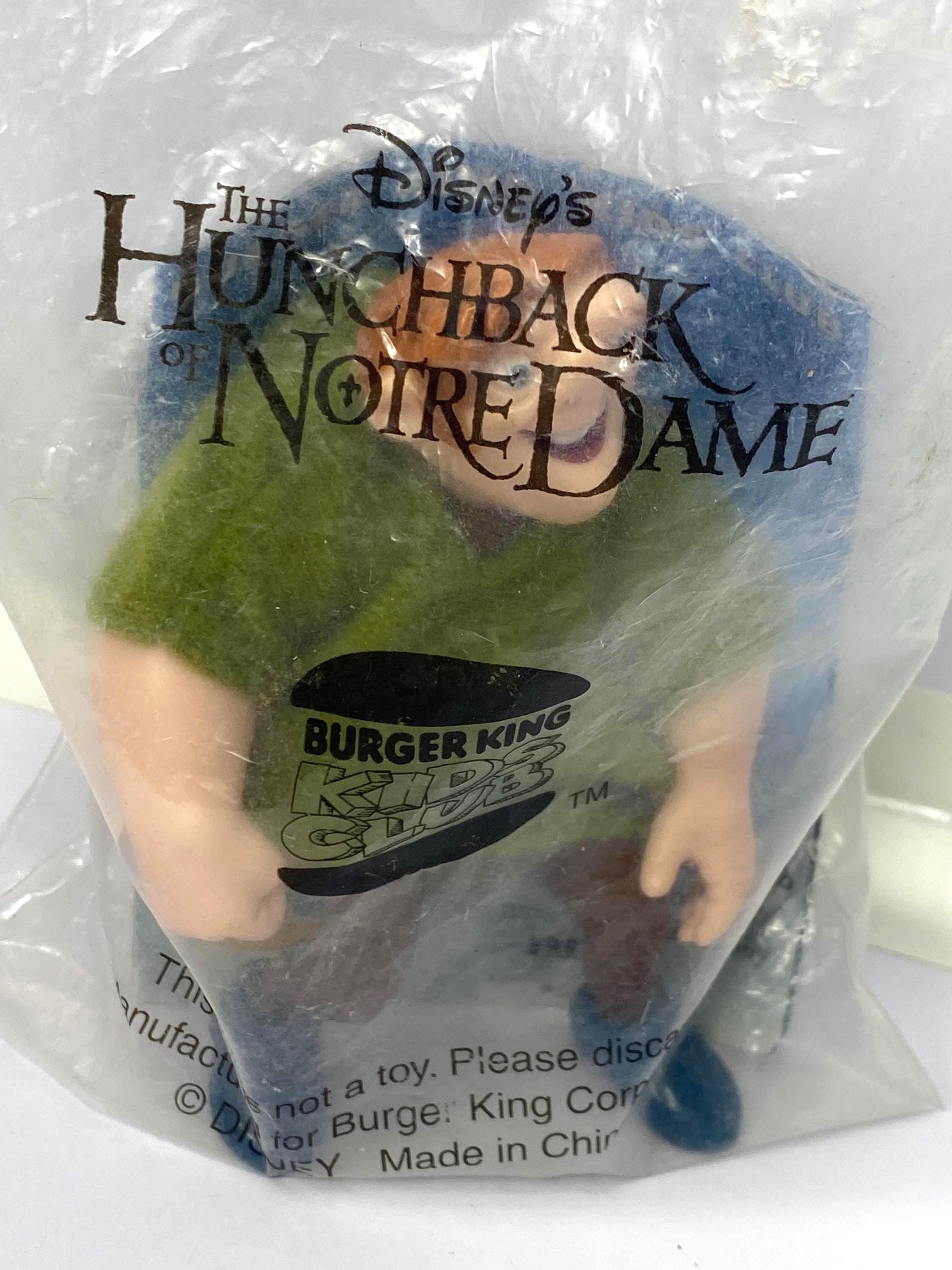Disney Hunchback of Notre Dame Quasimodo Toy NIP 4" Tall 1996 Burger ...