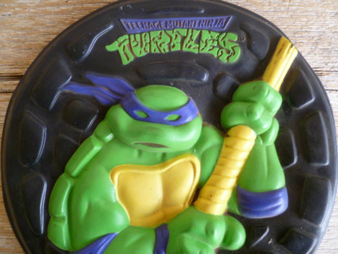 Teenage Mutant Ninja Turtle Flying Disc Frisbee 1989 - Etsy