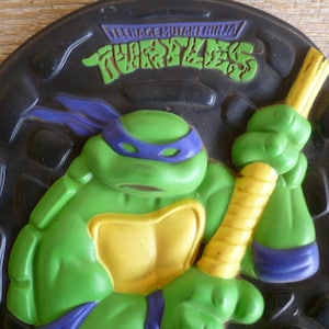 Teenage Mutant Ninja Turtle Flying Disc Frisbee 1989 9" Dia. - Etsy