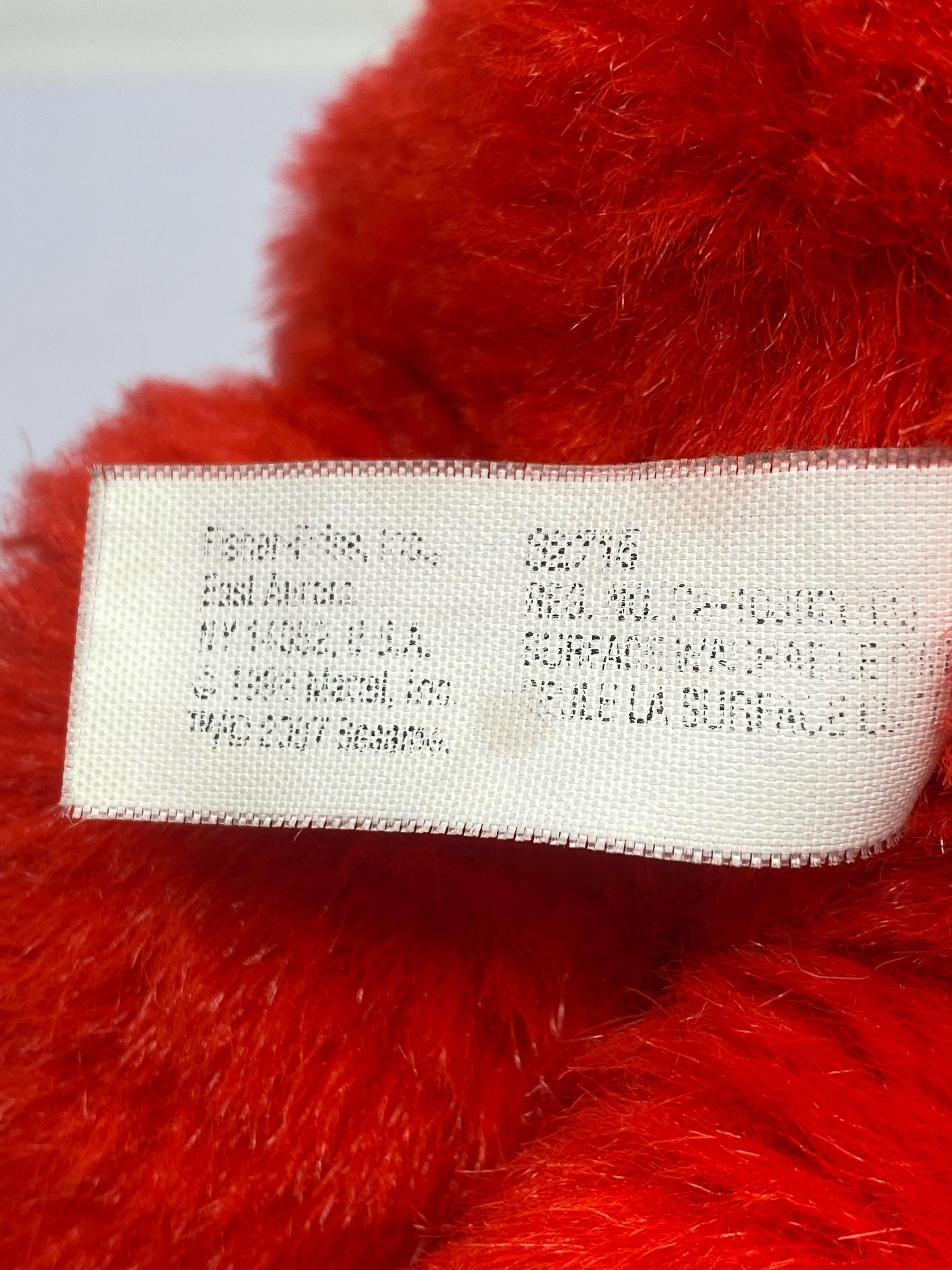 Sesame Street Plush Elmo Doll Muppets 17" Tall 1998 Stuffed Animal Toy ...