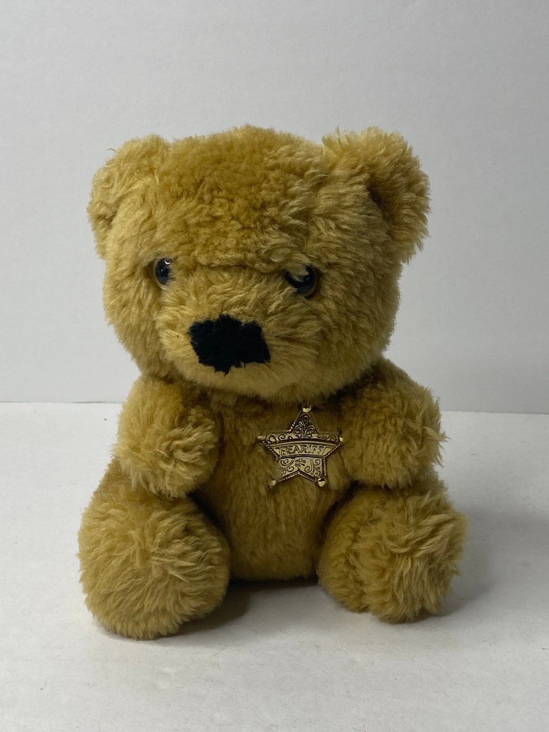 Avon Beariff the Sheriff Plush Bear 8" Tall 1986 Stuffed Animal Toy - Etsy