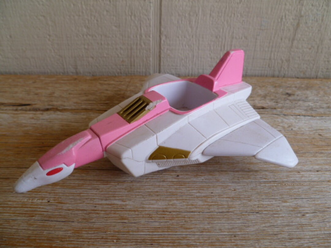 Mighty Morphin Power Rangers Pink Vehicle Plane Sabin 1995 - Etsy