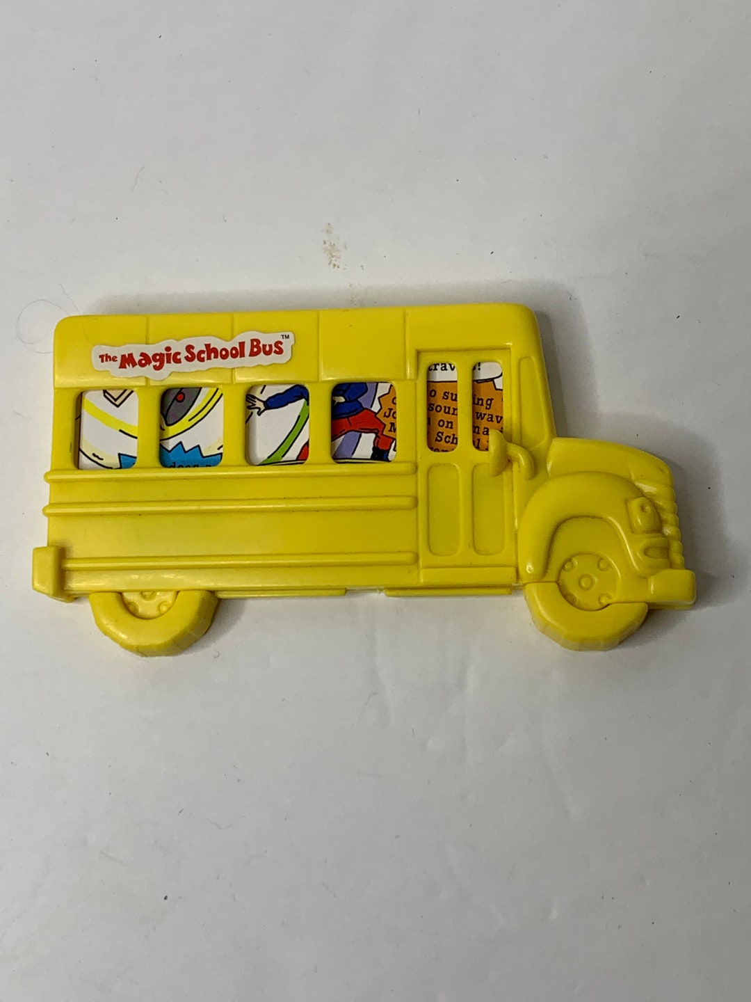 Mcdonalds Magic Shool Bus Game Happy Meal Toy 6" X 3" 1994 - Etsy