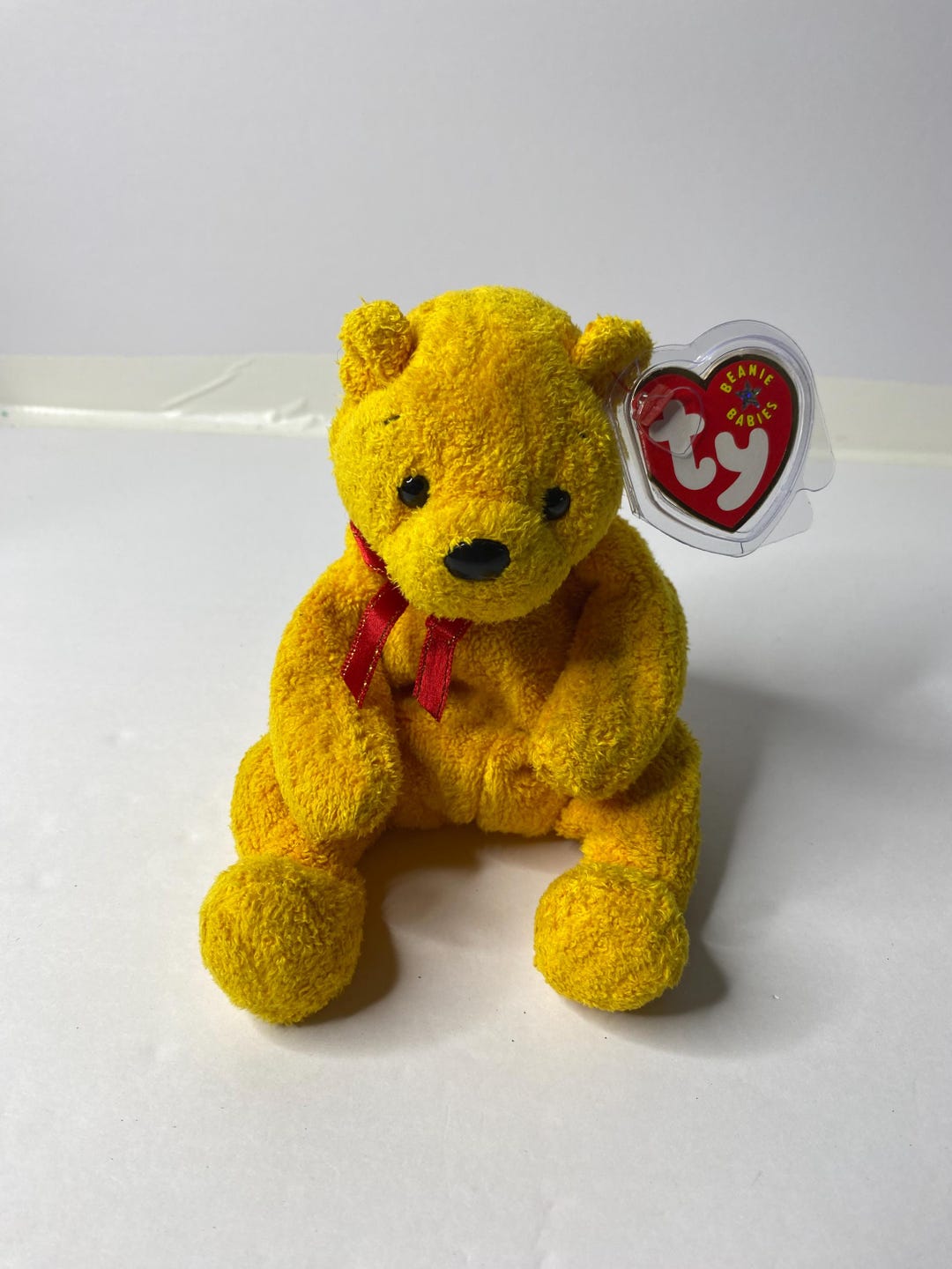 Ty Poopsie the Bear Beanie Babies Plush Bear W/ Tags 8" Tall 2001 ...