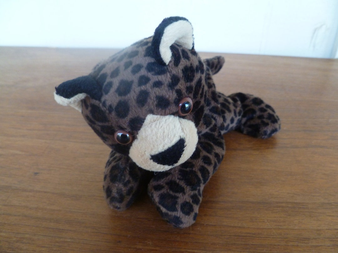 A & A Plush Baby Leopard Bean Bag Stuffed Animal Toy - Etsy