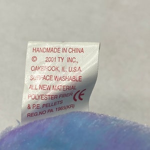 Ty Issy Shanghai the Four Seasons Hotel Beanie Baby Plush Bear W/ Tags 8" Tall 2001 Stuffed ...