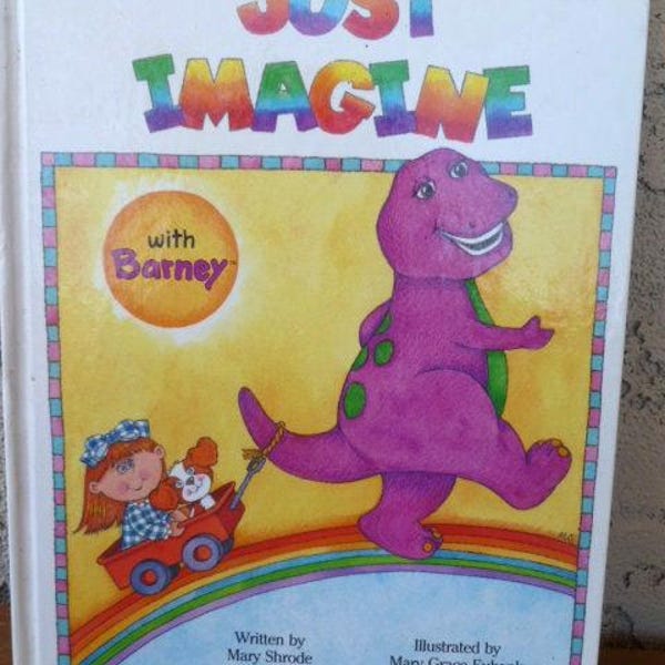 Barney Book - Etsy