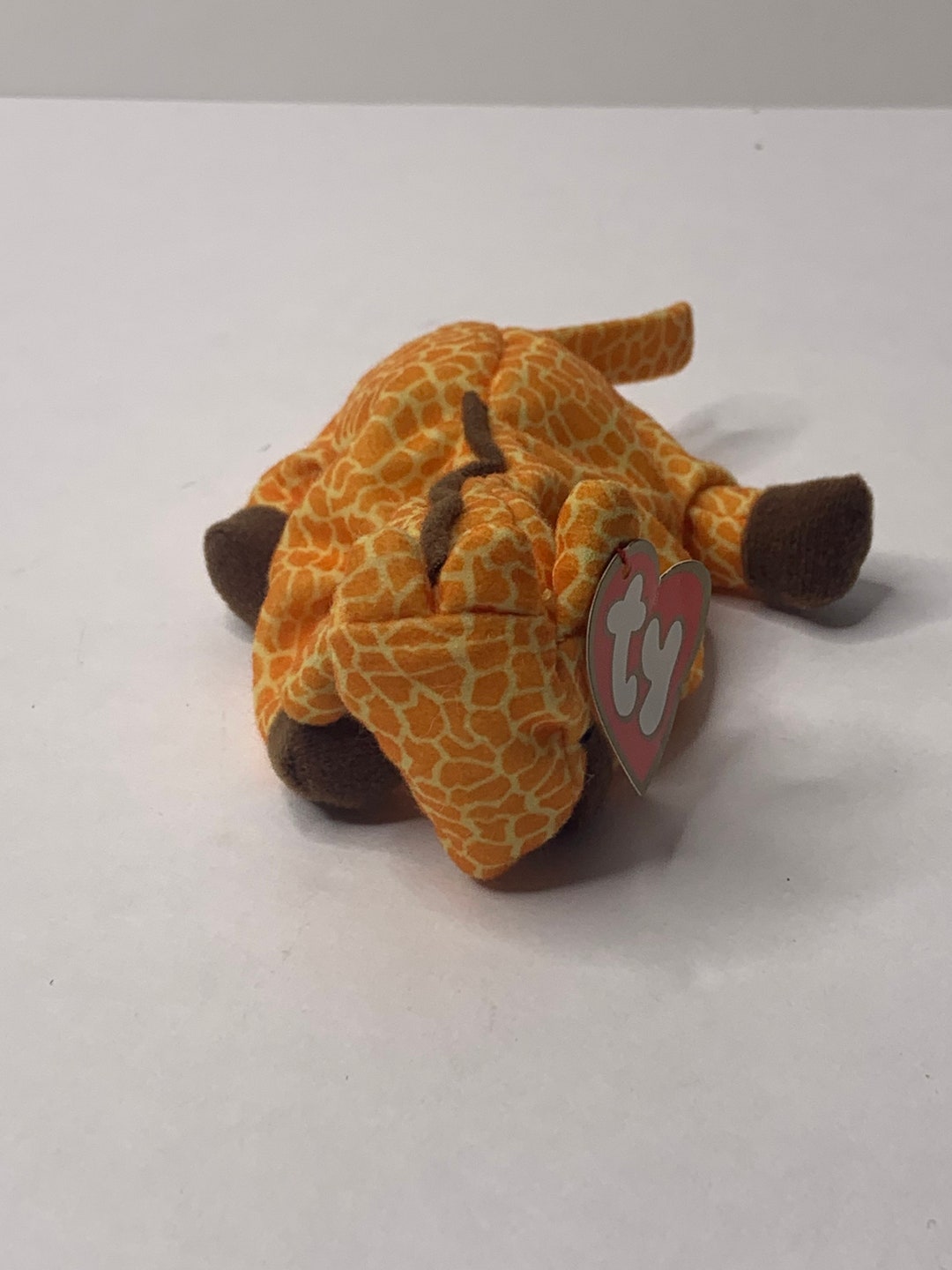 Ty Twigs the Giraffe Teenie Beanie Plush Giraffe W/ Tags 5" Long 1999 ...