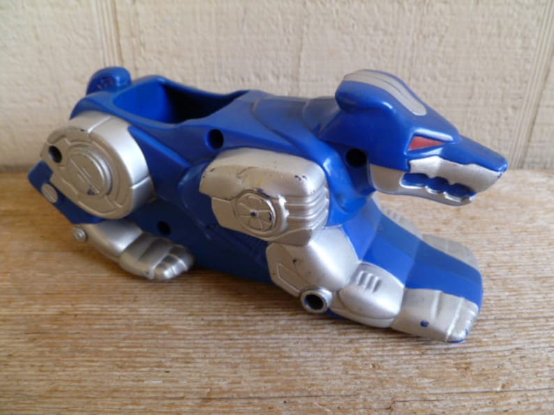 Mighty Morphin Power Rangers Blue Ranger Wolf Vehicle Plane - Etsy
