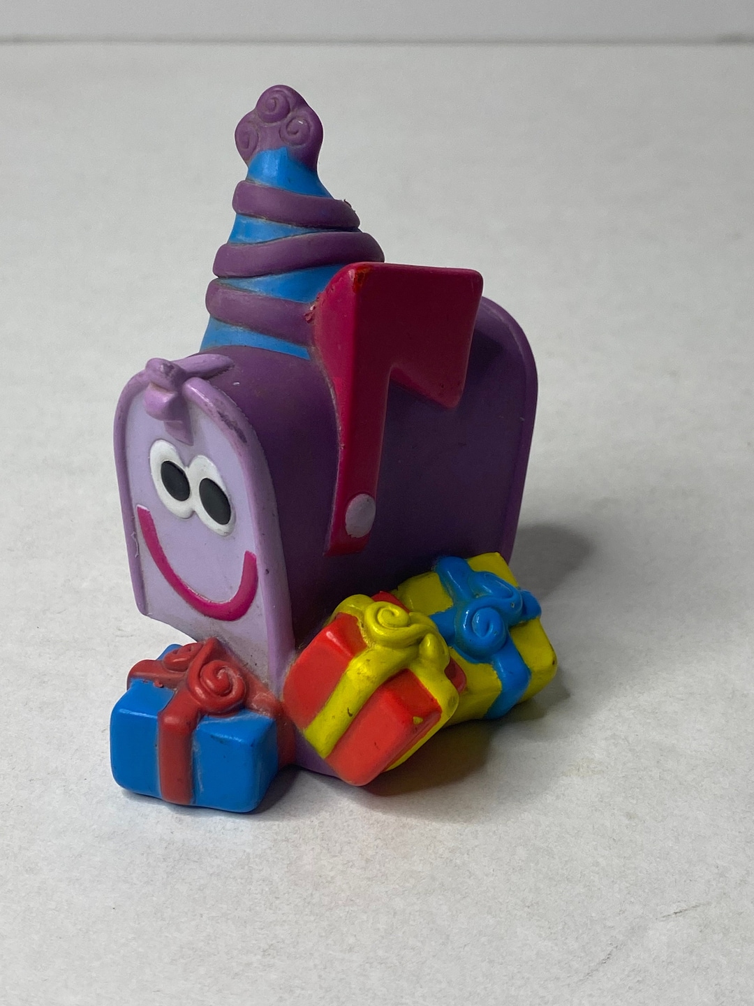 Blue's Clues Buddies Birthday Mail Box PVC Toy Cake Topper 3.25" Tall ...