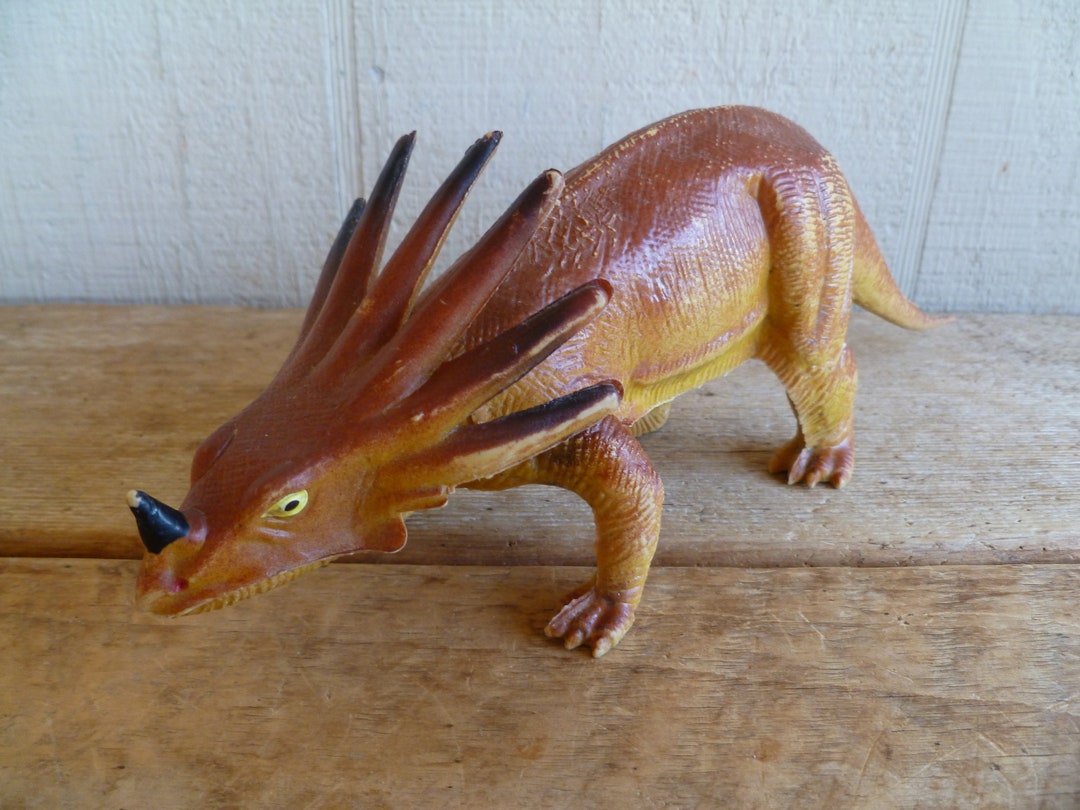 Imperial Styracosaurus Dinosaur Plastic Toy Jurassic Figure 10" Long ...