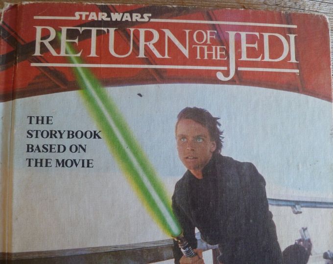 Star Wars the Return of the Jedi Book 1983 - Etsy