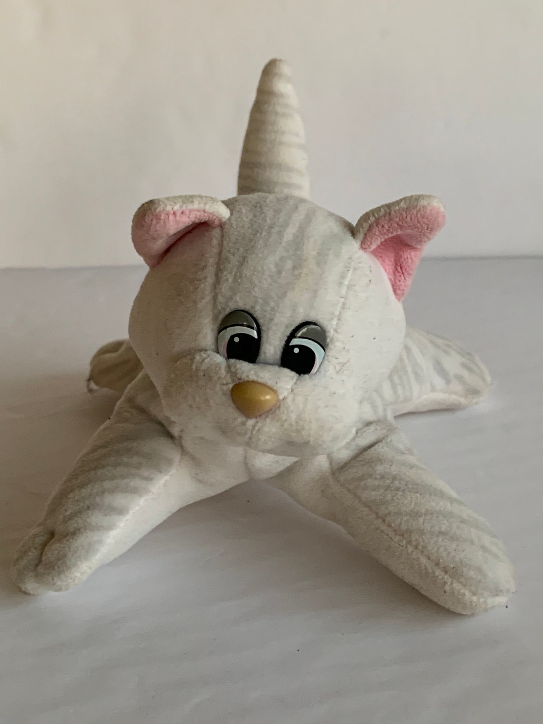 Tonka Pound Purries Newborn Plush Cat Kitten 9" Long Stuffed Animal Toy ...