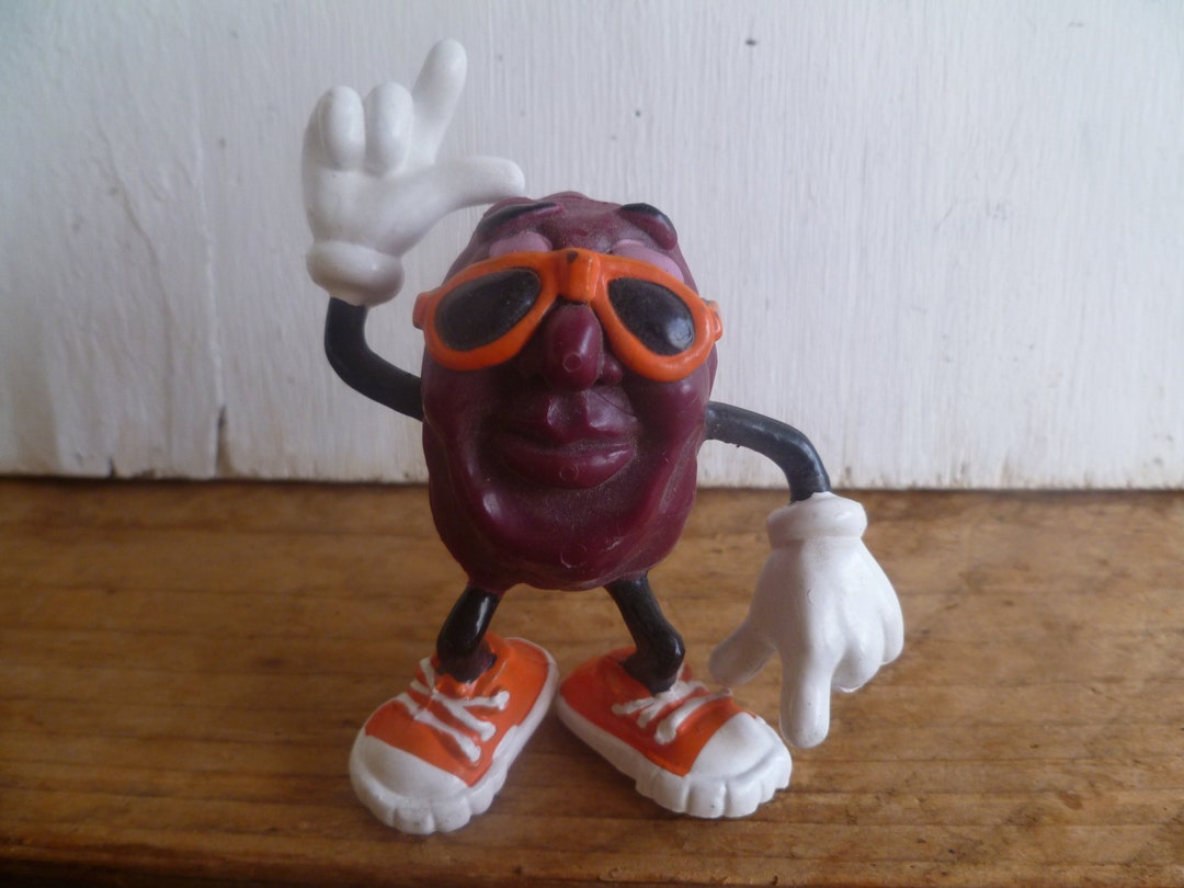 Singing California Raisin Pvc Figure 1987 - Etsy