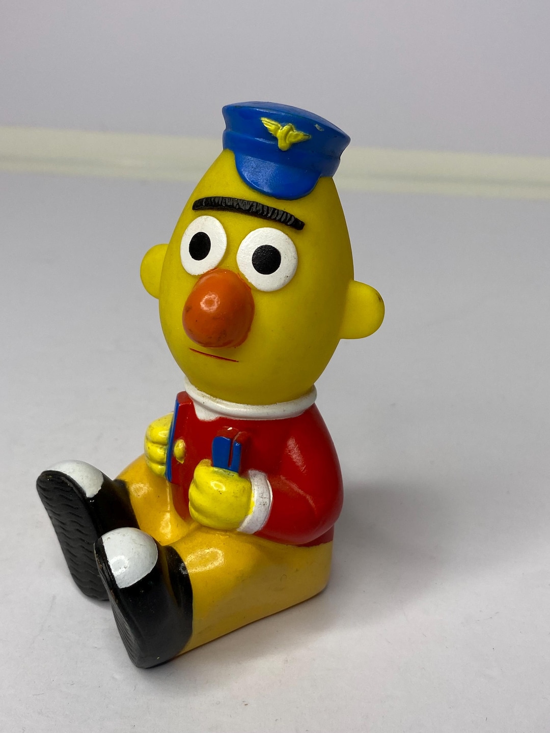 Bert Rubber Toy Sesame Street Cake Topper 4.5" Tall - Etsy