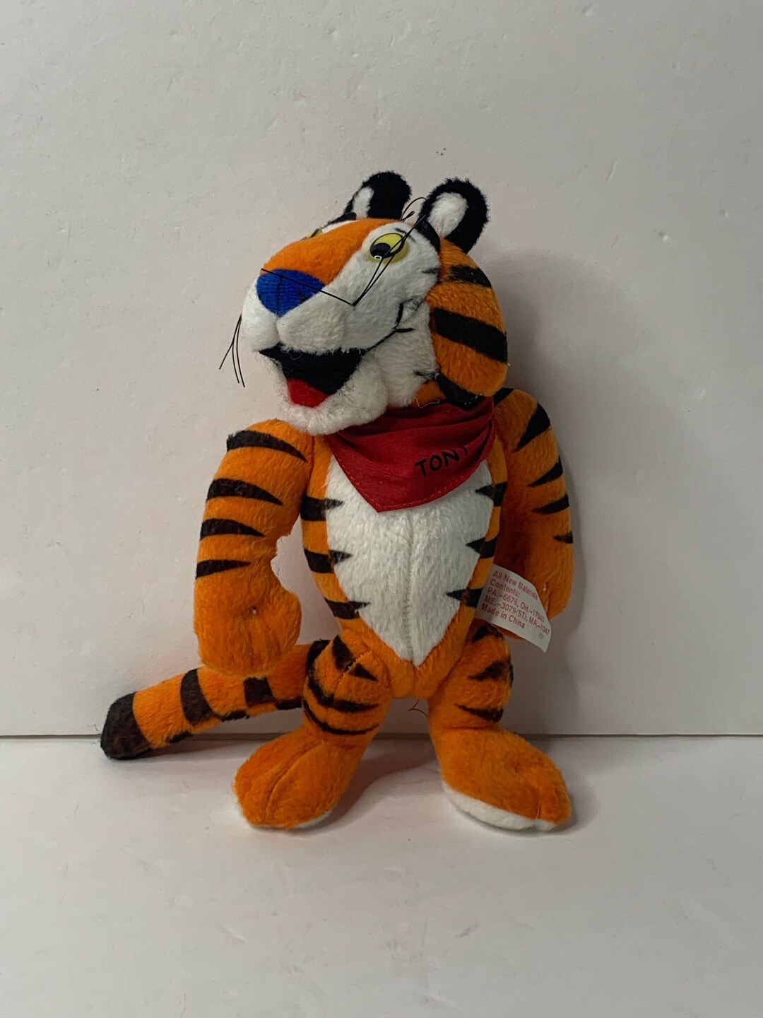 Kellogg's "tony the Tiger" Plush W/ Kerchief Frosted Flakes 8" Tall ...