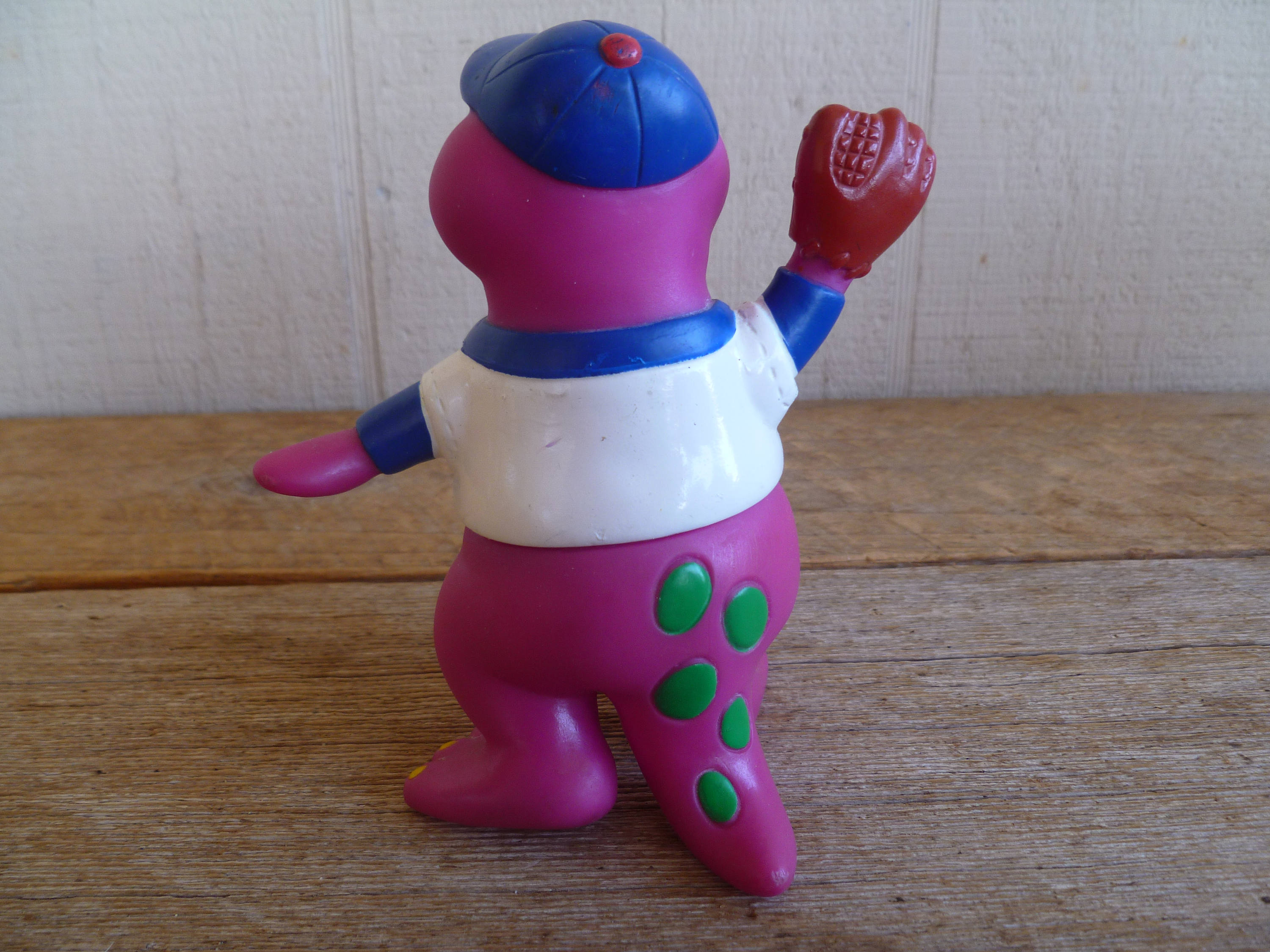Vintage Baseball Barney Cake Topper Hard To Find Toys & Games Stuffed ...