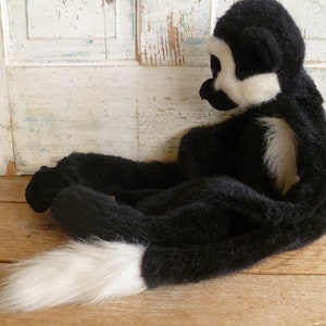 Vintage Plush Fuzzy Long Legged Monkey 17 - Etsy