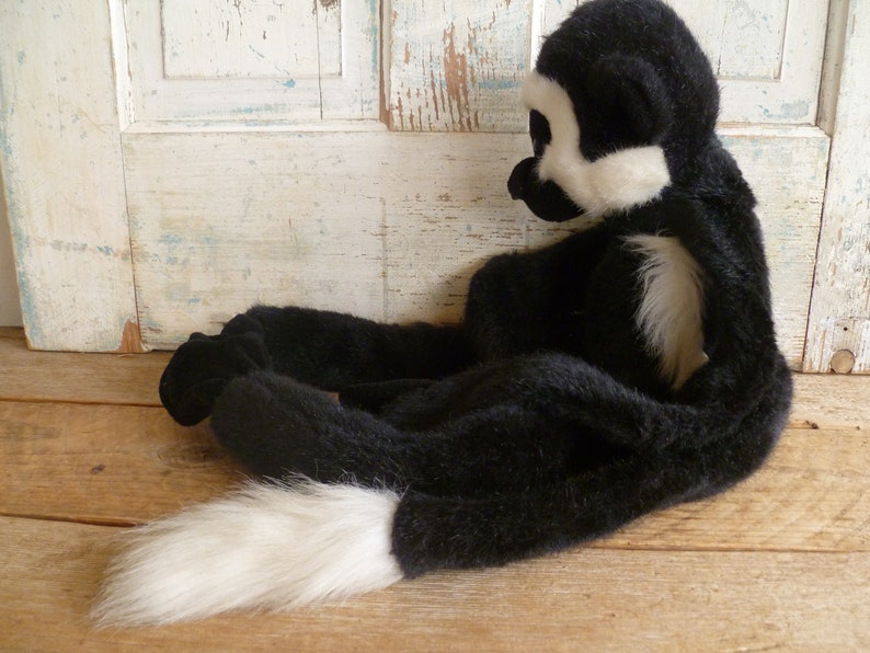 Vintage Plush Fuzzy Long Legged Monkey 17 - Etsy