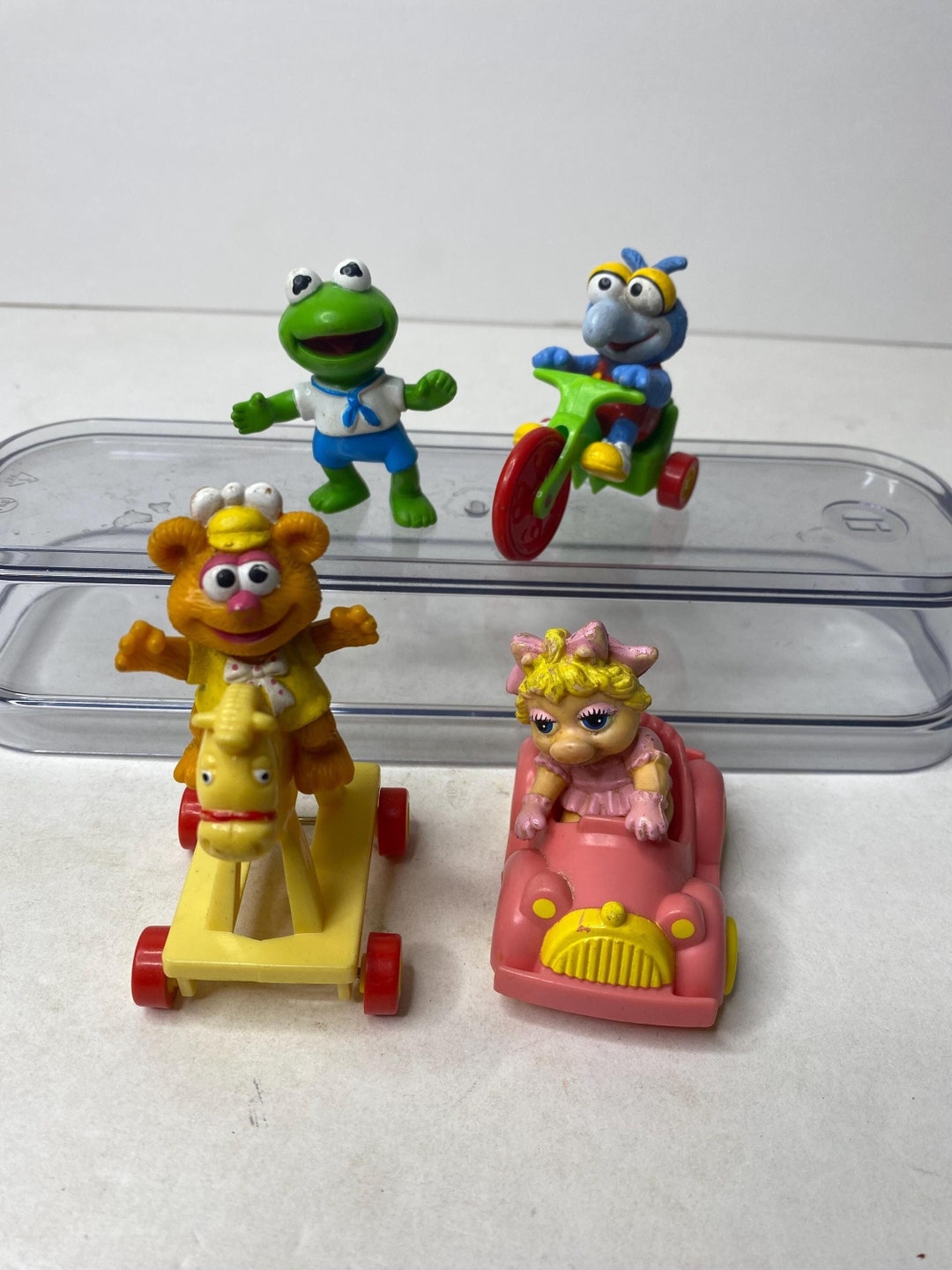 Sesame Street Muppet Babies Happy Meal Toys Set of 4 Cake Topper 4.5 ...