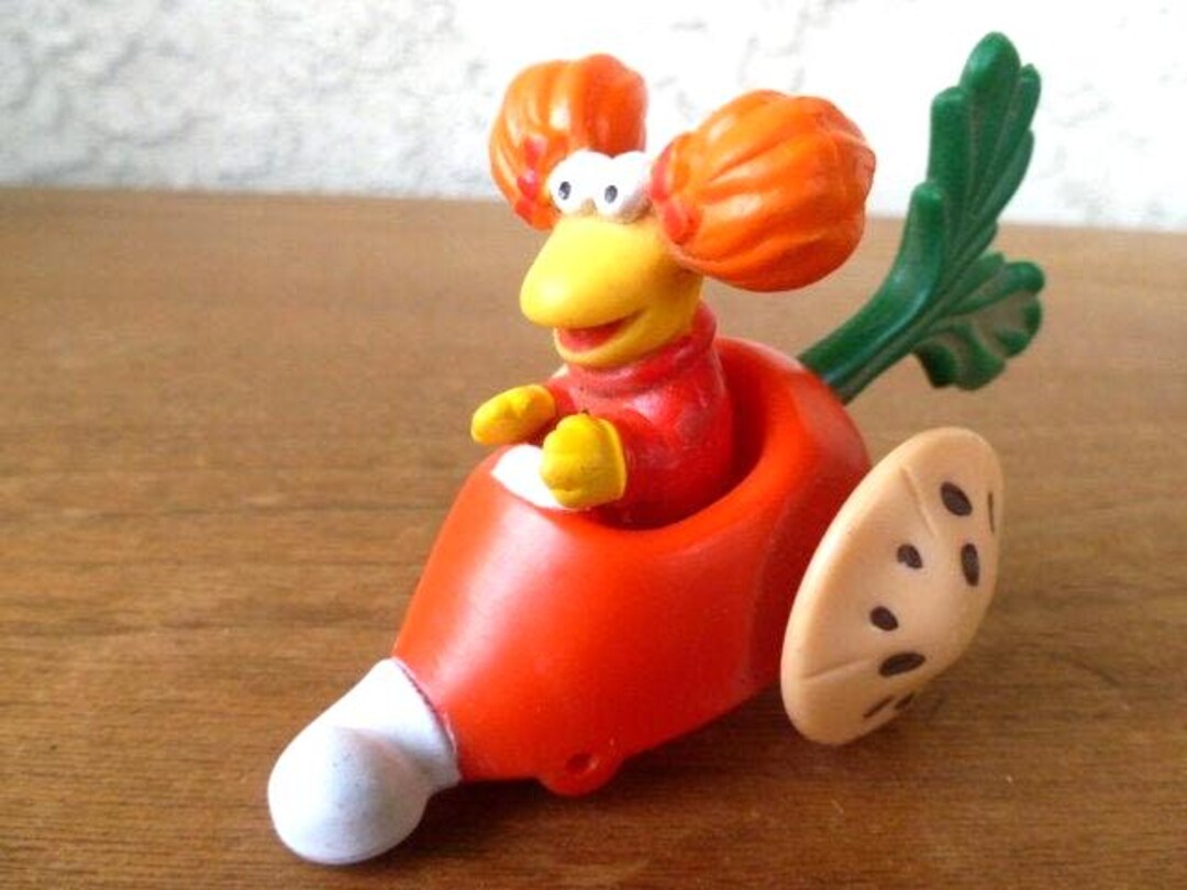 Fraggle Rock Gobo in Red Vegitable Car Mcdonalds 4" 1987 - Etsy