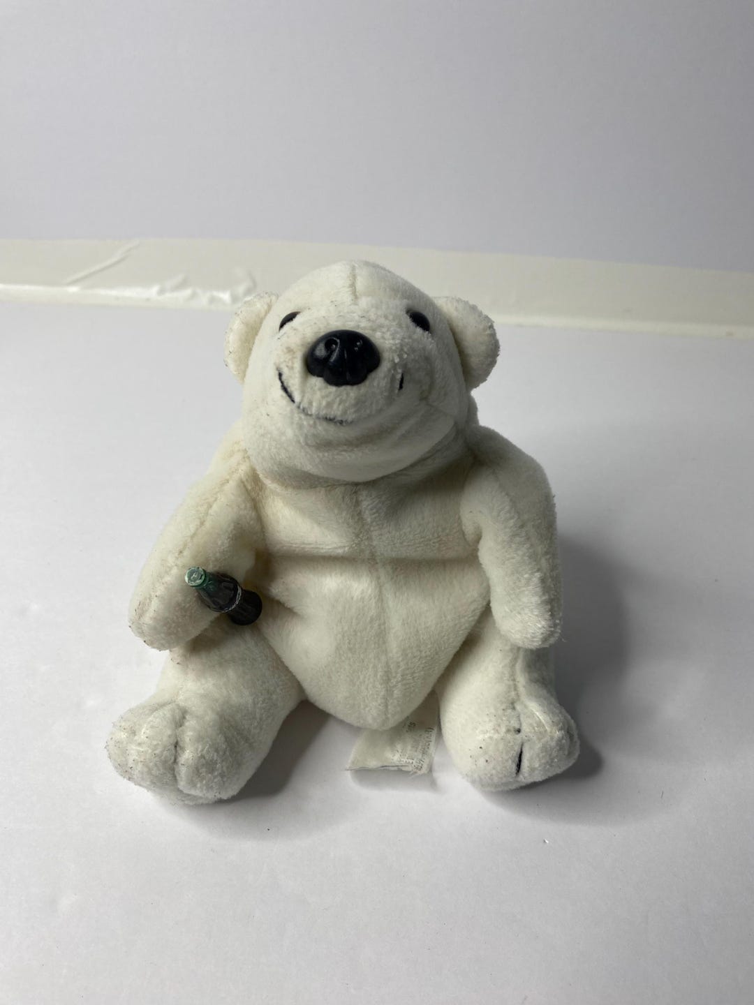Coca Cola Plush Bear 6" Tall 1998 "the Coca Cola Company" Coca Cola ...