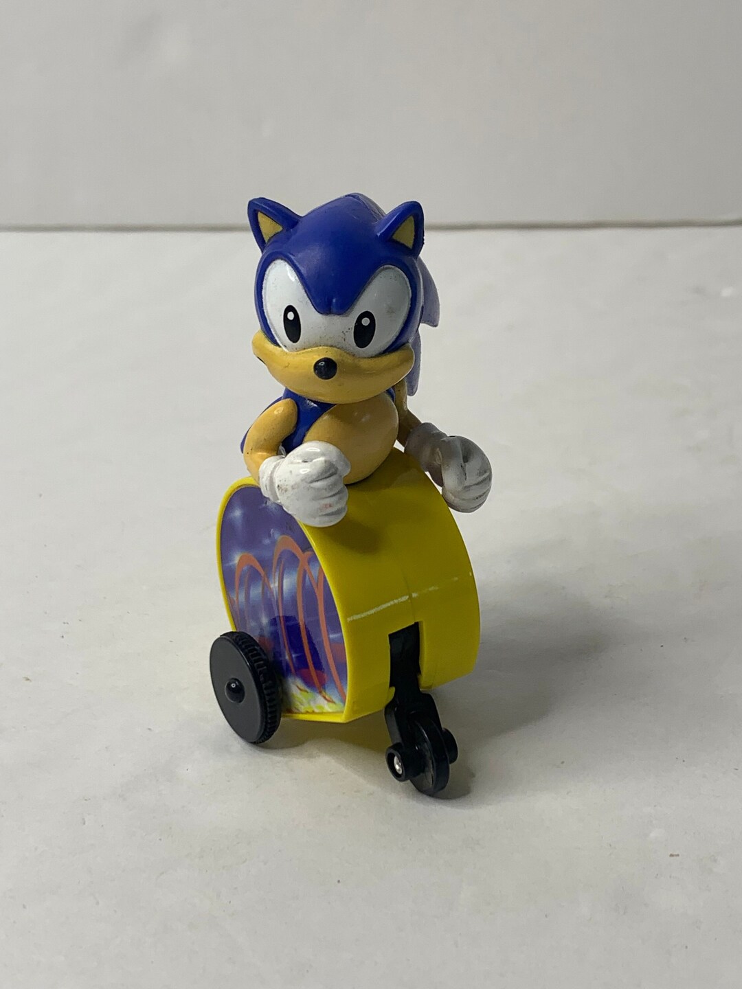 Sonic the Hedgehog Toy Sega Cake Topper 3.5 Tall 1999 Jack in the Box ...