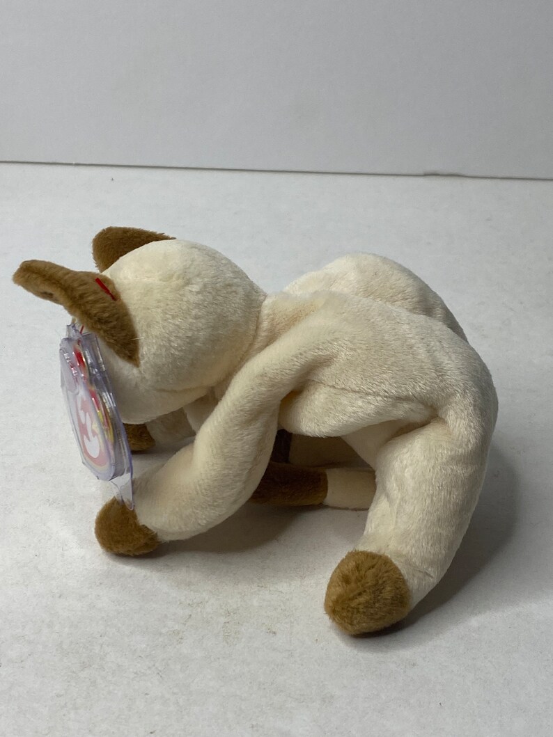 Ty Snip the Cat Beanie Baby Plush Cat Kitten W/ Tags 9" Long 1996 ...