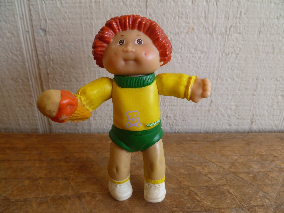 Cabbage Patch Kids Miniature Figurine Doll Holding an Ice - Etsy