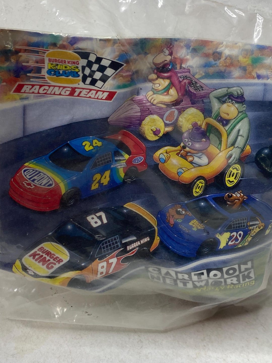 Magilla Gorilla Cartoon Wacky Racing Car New in Package Burger King ...