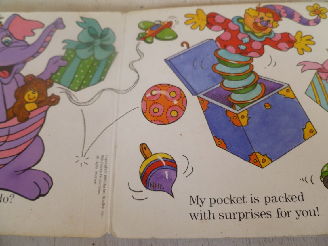 Disney Hasbro the Have It All Wuzzle Book 1985 - Etsy