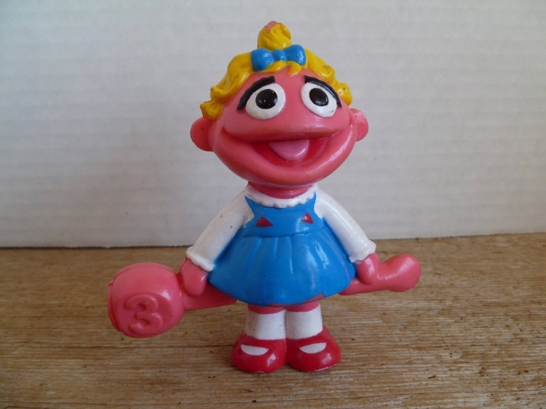 Sesame Street "zoe" Cake Topper Game Piece #3 4" Tall 1994 - Etsy