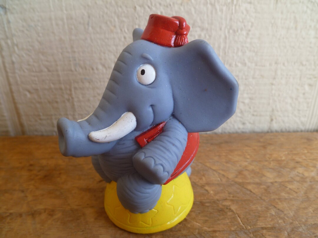 Arby's Babar Elephant Toy Cake Topper Fast Food 3.25" Tall 1997 - Etsy