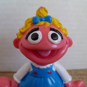 Sesame Street zoe Cake Topper Game Piece 1994 - Etsy