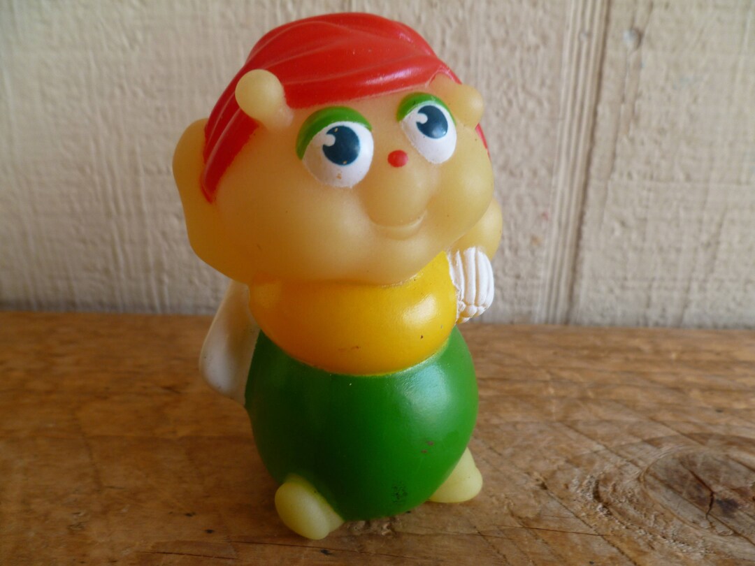 Glo Worm Friends Figurine "clutterbug" Finger Puppet 1986 Playskool - Etsy