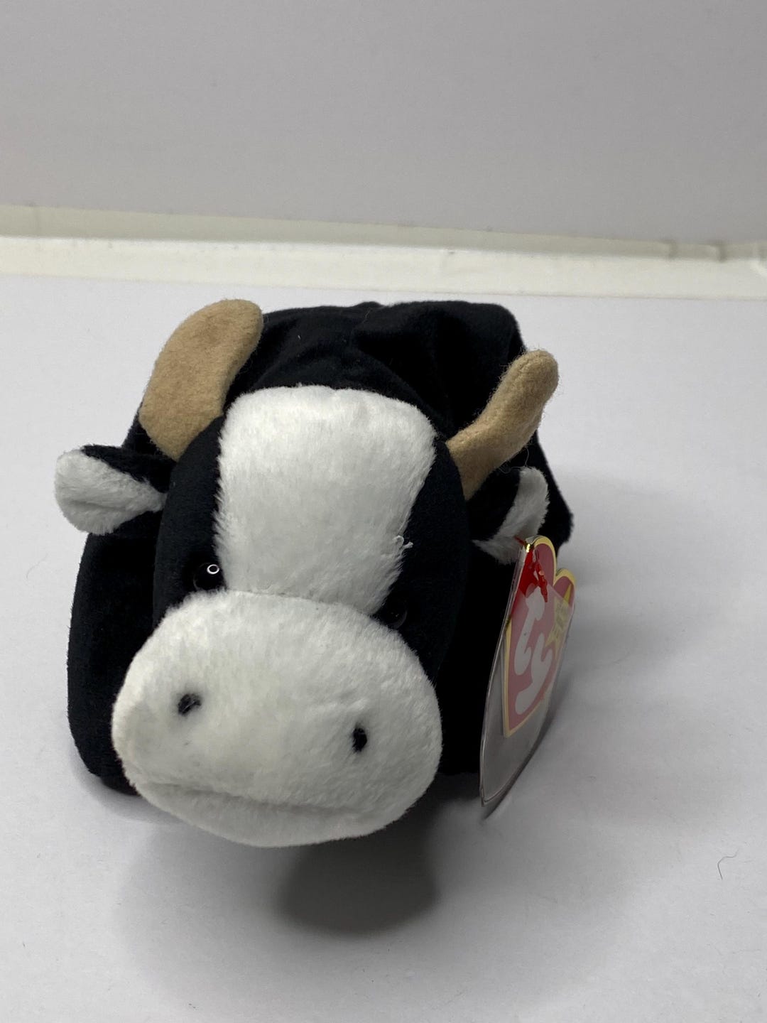 Ty Daisy the Cow Beanie Babies Plush Cow W/ Tags 9" Long 1993 Stuffed ...