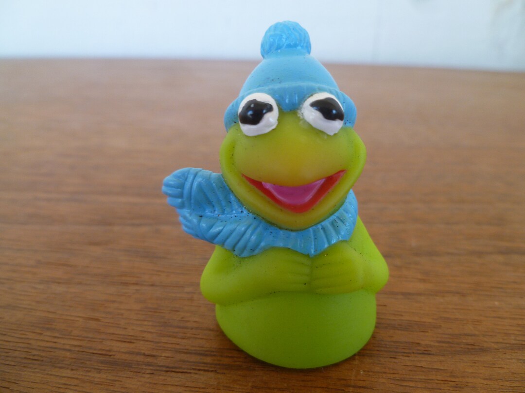 Muppets Kermit the Frog Finger Puppet - Etsy