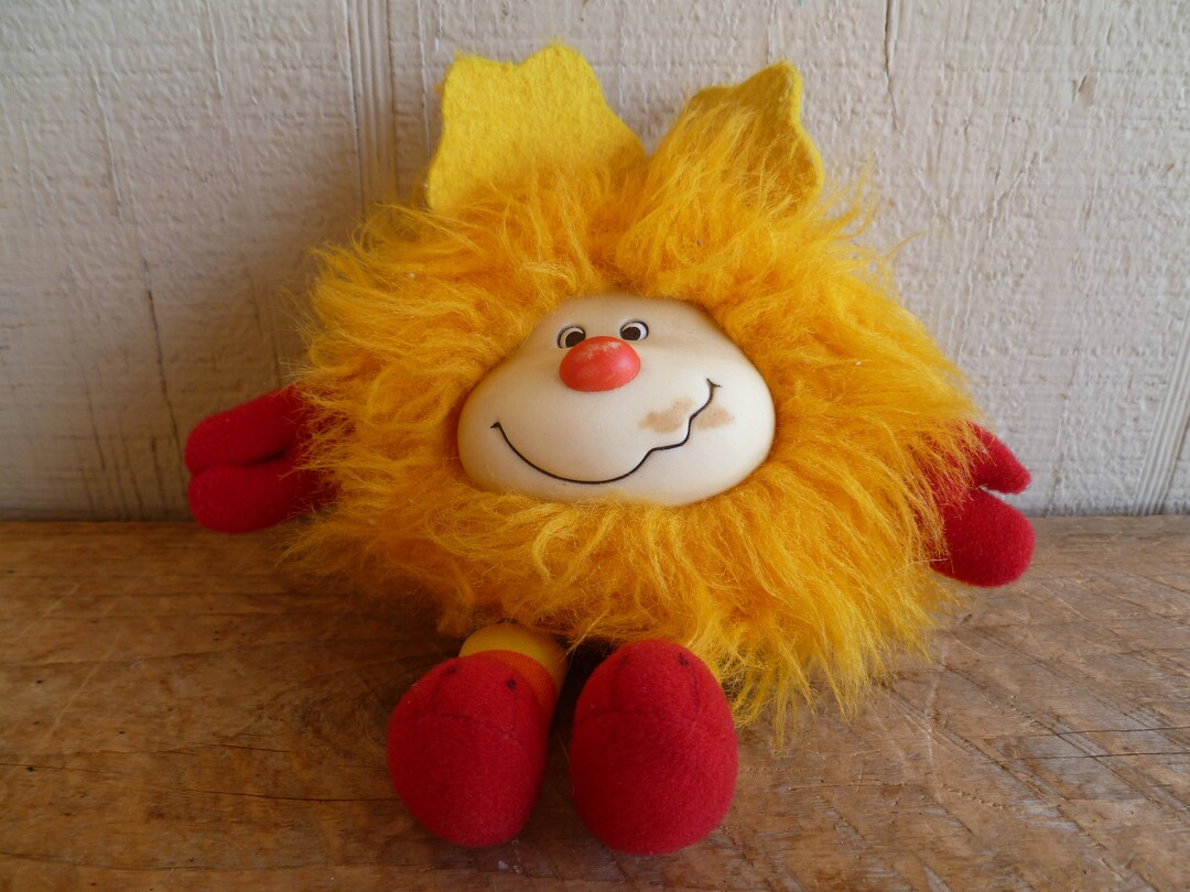 Rainbow Brite Orange Sprite Hallmark Cards Mattel 7" Tall 1983 Stuffed ...