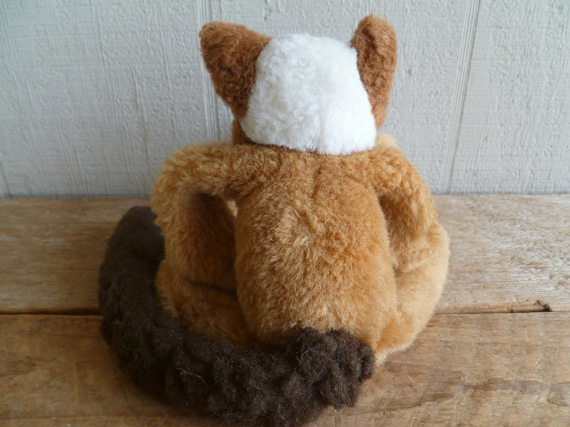 Vintage Wild Republic Plush Lemur Red Ruffed Hanging 1998 | Etsy