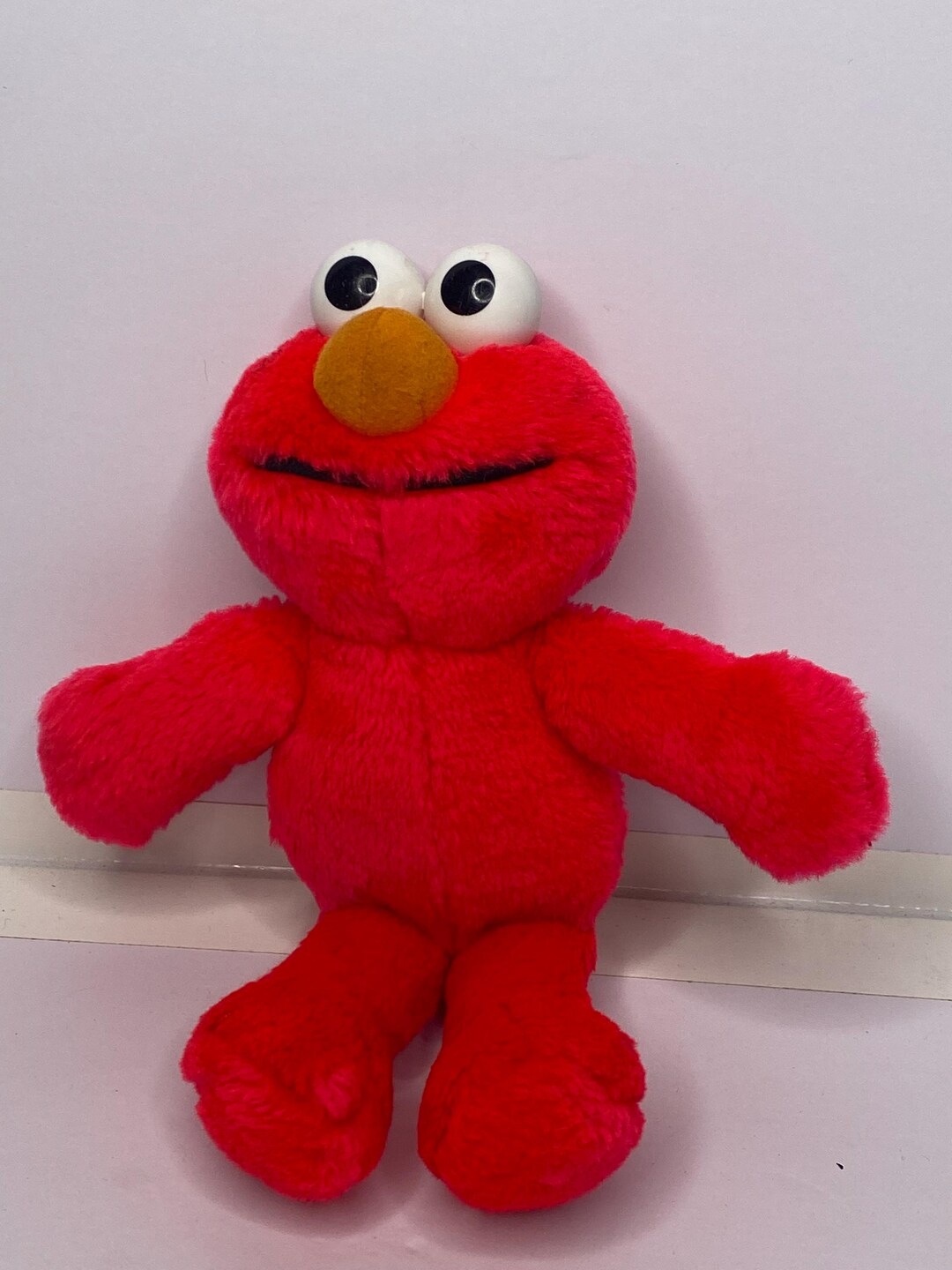 Sesame Street Plush Elmo Doll Muppets 10" Tall 2000 Fisher Price Mattel ...